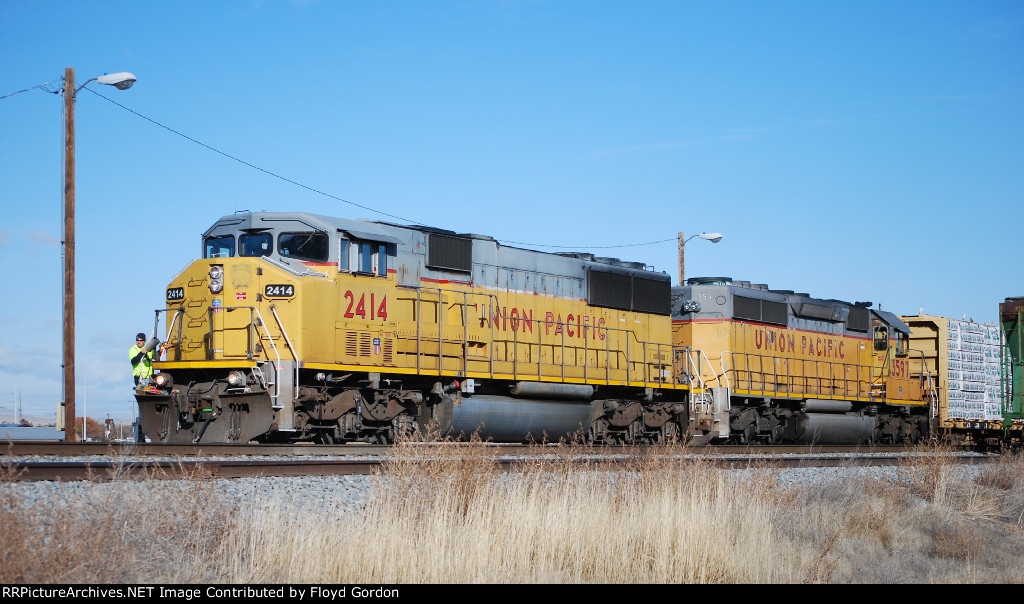 UP Local 43 works the yard